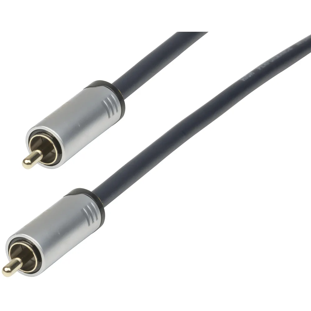 RCA Plug to RCA Plug HQ Video Cable - 1.5m | Jaycar Australia