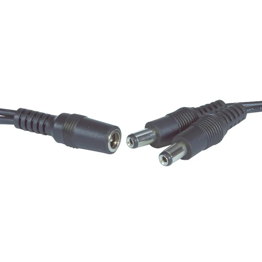 2.1mm DC Splitter Cable 1 Socket to 4 Plugs | Jaycar Australia