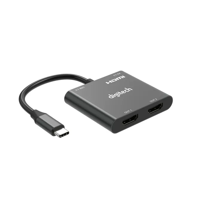 USB-C to HDMI Adapter 4K@60Hz for single HDMI/4K@30Hz for dual HDMI ...