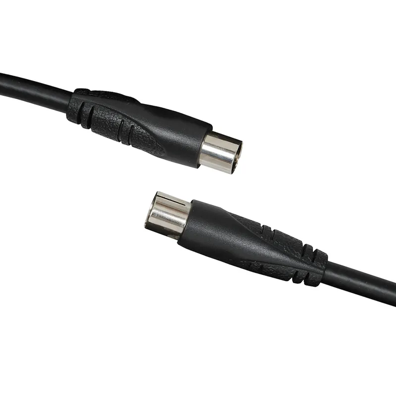 1.5m TV Antenna Cable - F Plug to TV Coaxial Plug | Jaycar Australia