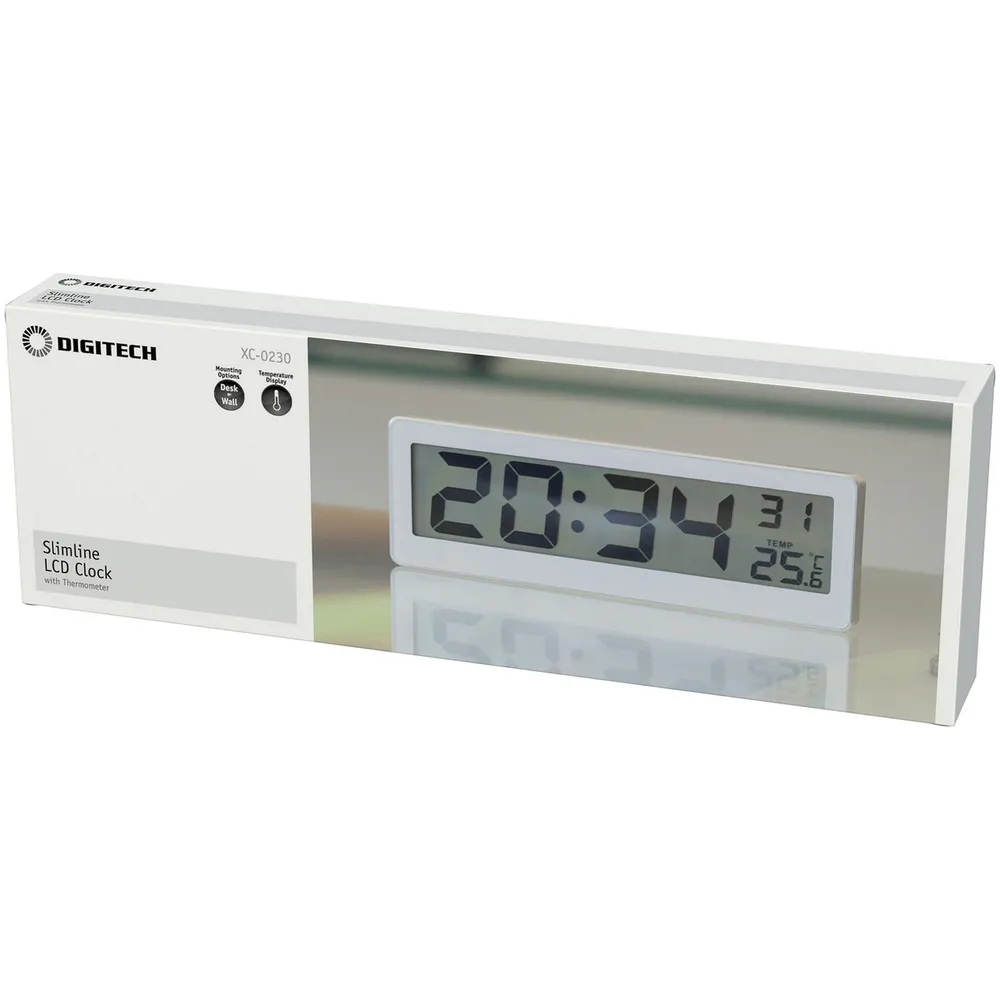 LCD Clock with Thermometer | Jaycar Australia