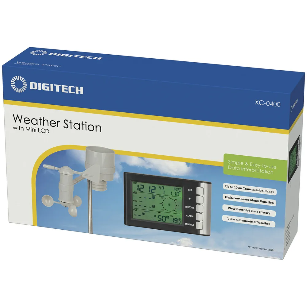 Mini LCD Display Weather Station | Jaycar Australia