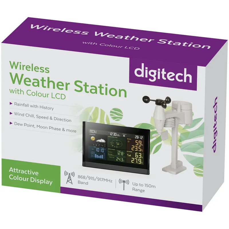 Digital Weather Station with Colour Display | Jaycar Australia