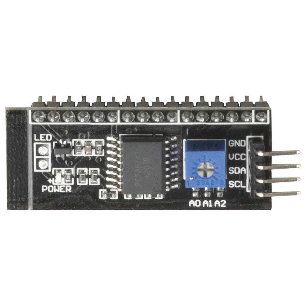 Arduino Compatible LCD I2C Port Expander Module | Jaycar Australia