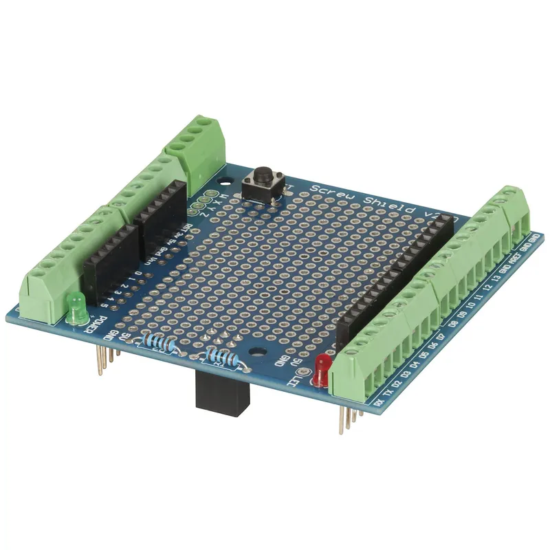 Duinotech Arduino Uno Prototyping Shield With Screw Terminals Jaycar