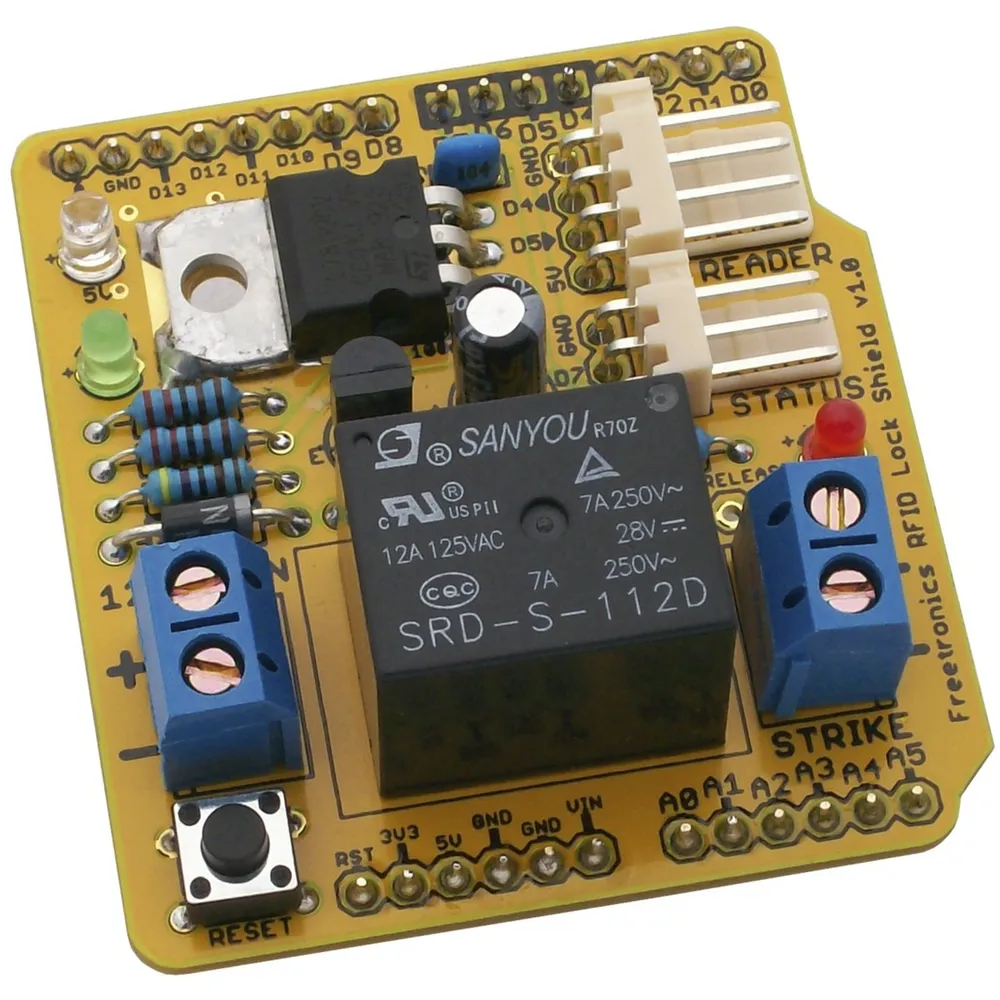 RFID Lock Shield Kit - Arduino Compatible | Jaycar Australia