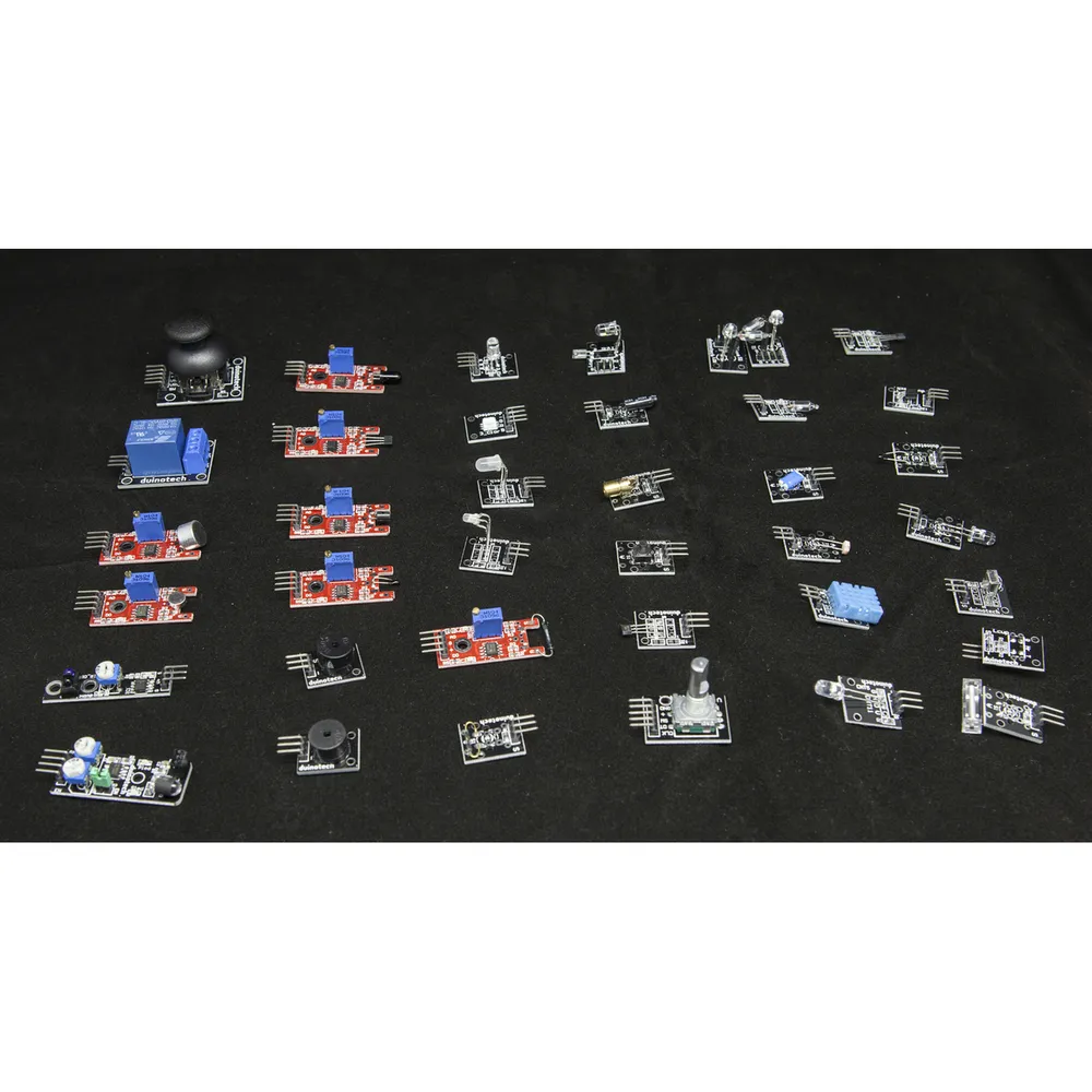 Duinotech Arduino Compatible 37 in 1 Sensor and Module Kit | Jaycar ...