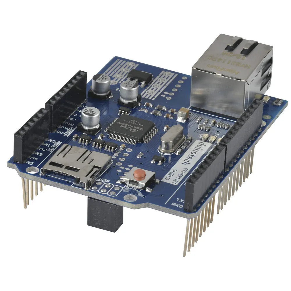 Arduino Compatible Ethernet Expansion Shield | Jaycar Australia