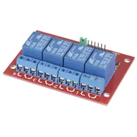 Arduino Compatible 4 Channel 12V Relay Module | Jaycar Australia