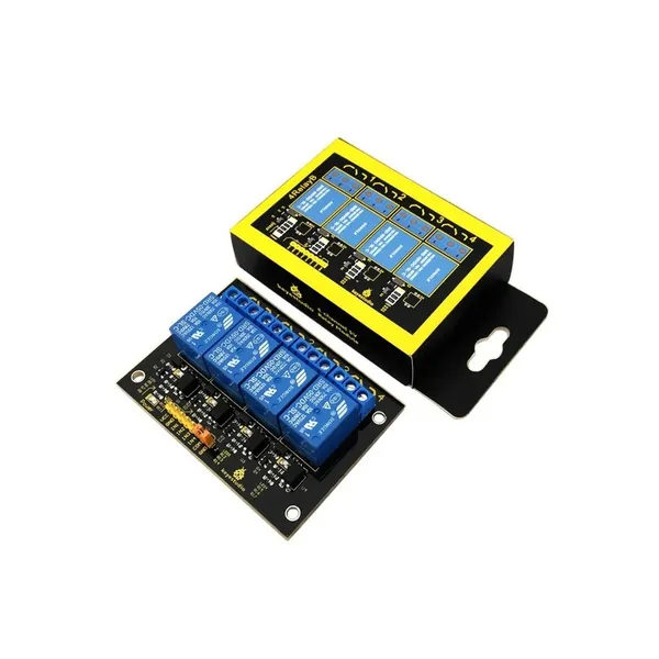 Arduino Compatible 4 Channel 5V Relay Module | Jaycar Australia