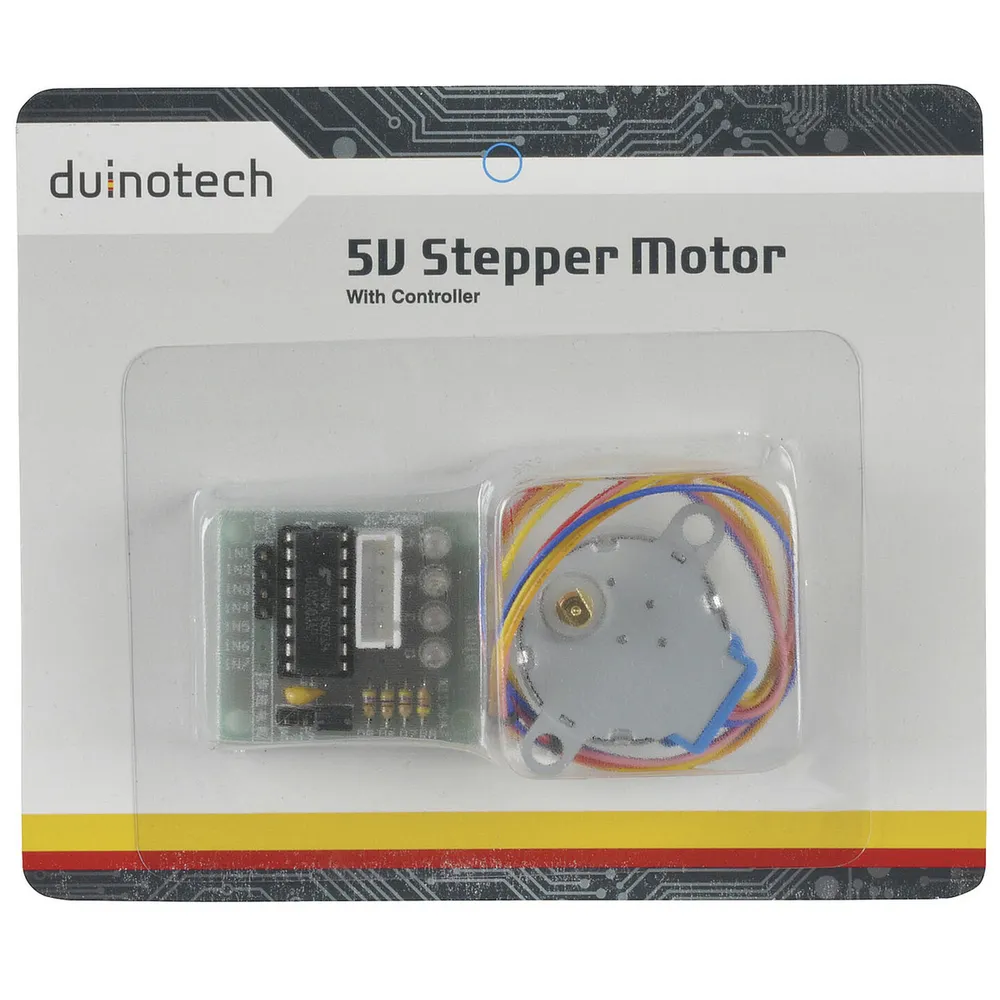 Duinotech Arduino Compatible 5V Stepper Motor with Controller | Jaycar ...