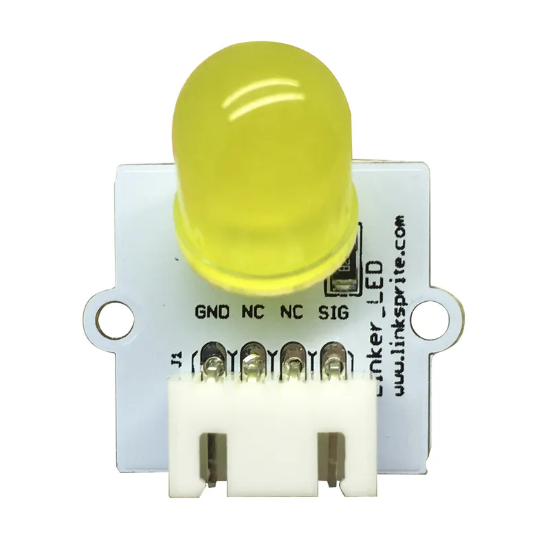 Duinotech Linker LED Module Yellow 10mm | Jaycar Australia