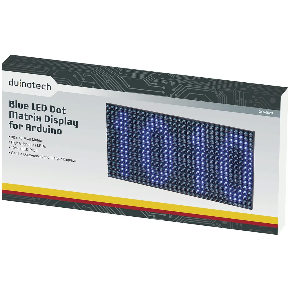 Blue LED Dot Matrix Display for Arduino | Jaycar Australia