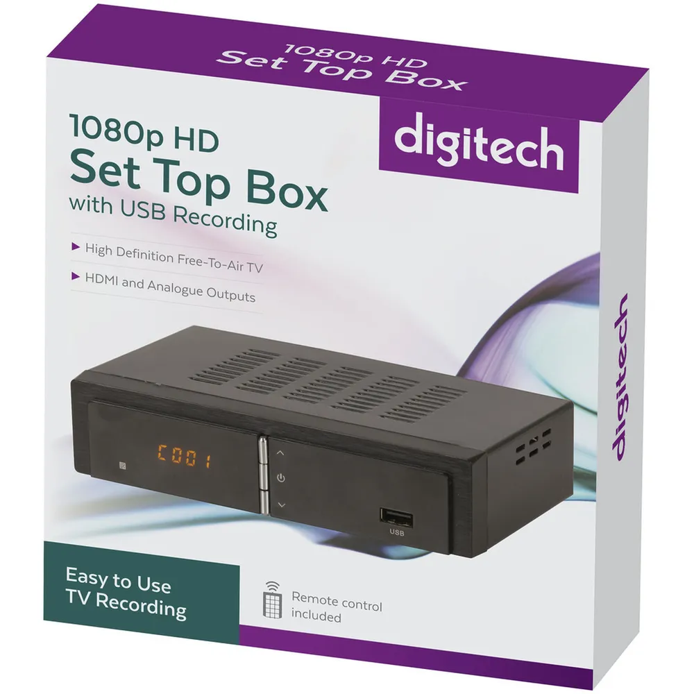 1080p HD Set Top Box with USB Recording | Jaycar Australia