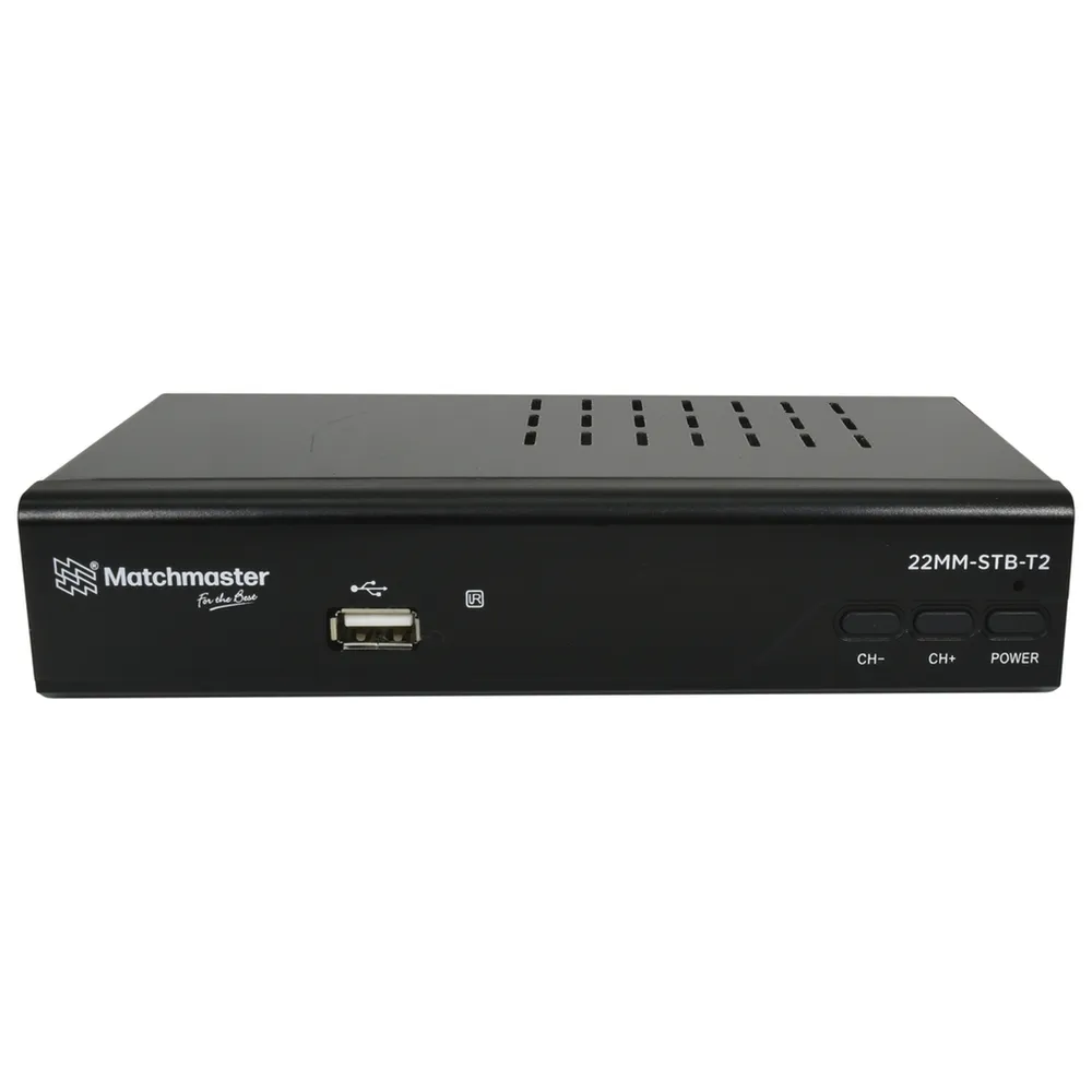 Matchmaster HD Digital Set Top Box with 240V and 12V Adaptors | Jaycar ...