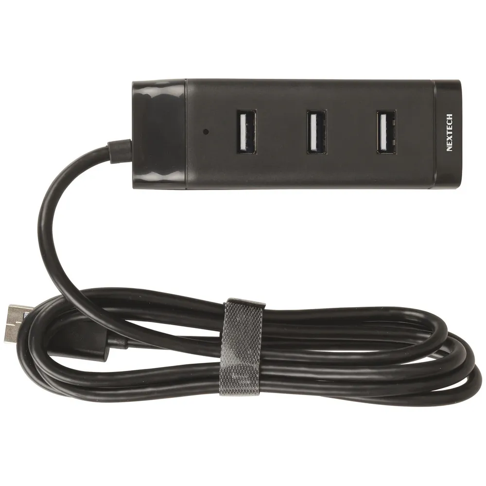 USB 2.0 4 Port Slimline Hub | Jaycar Australia