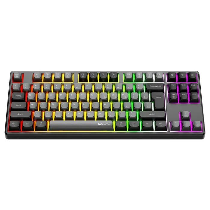 MEETION Gaming Cable+Wireless (2.4G+BT) Mechanical Keyboard RGB ...