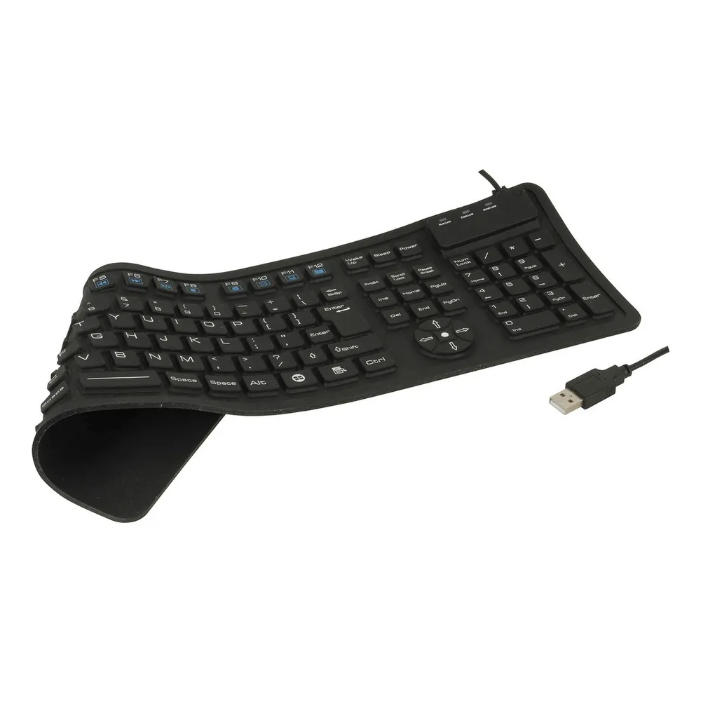 Roll Up QWERTY Keyboard | Jaycar Australia