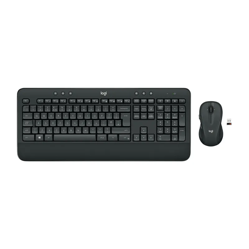 Logitech® MK545 2.4GHz Advance Wireless Keyboard and Mouse Combo ...