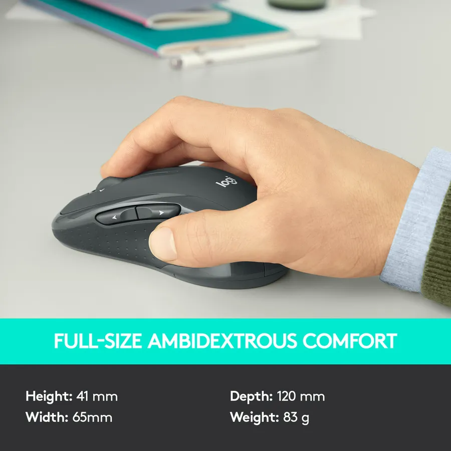 Logitech® MK545 2.4GHz Advance Wireless Keyboard and Mouse Combo ...