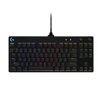 Logitech® G PRO Gaming Mechanical Keyboard with GX Blue Switches ...