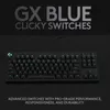 Logitech® G PRO Gaming Mechanical Keyboard with GX Blue Switches ...