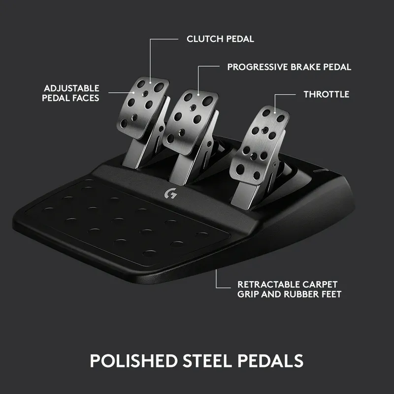 Logitech® G923 Racing Wheel and Pedals for PS5, PS4 and PC | Jaycar ...