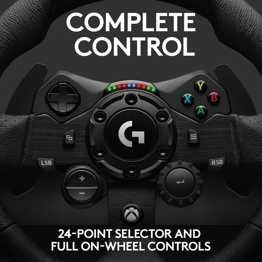 Logitech® G923 Racing Wheel and Pedals for Xbox One and PC | Jaycar ...