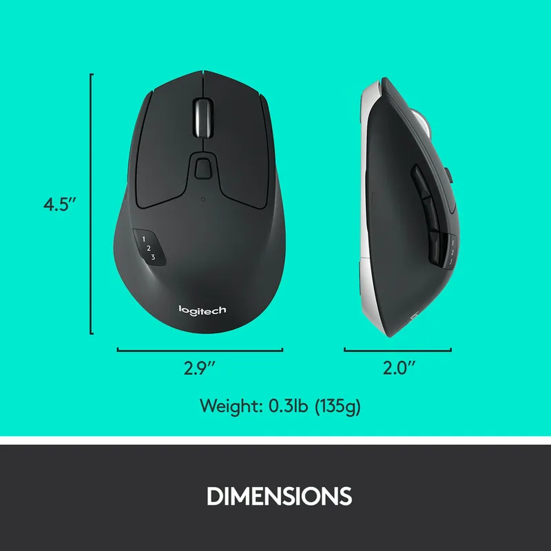 Logitech® M720 Triathlon Mouse | Jaycar Australia