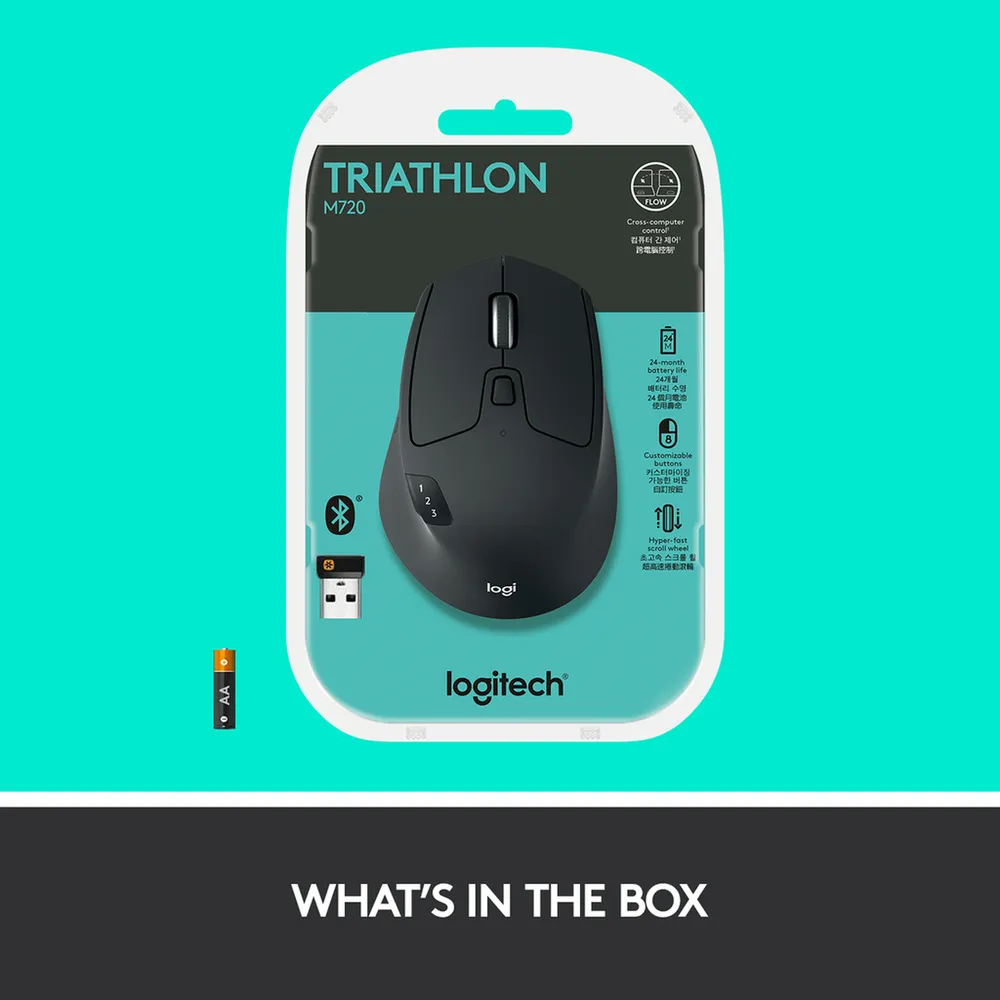Logitech® M720 Triathlon Mouse | Jaycar Australia