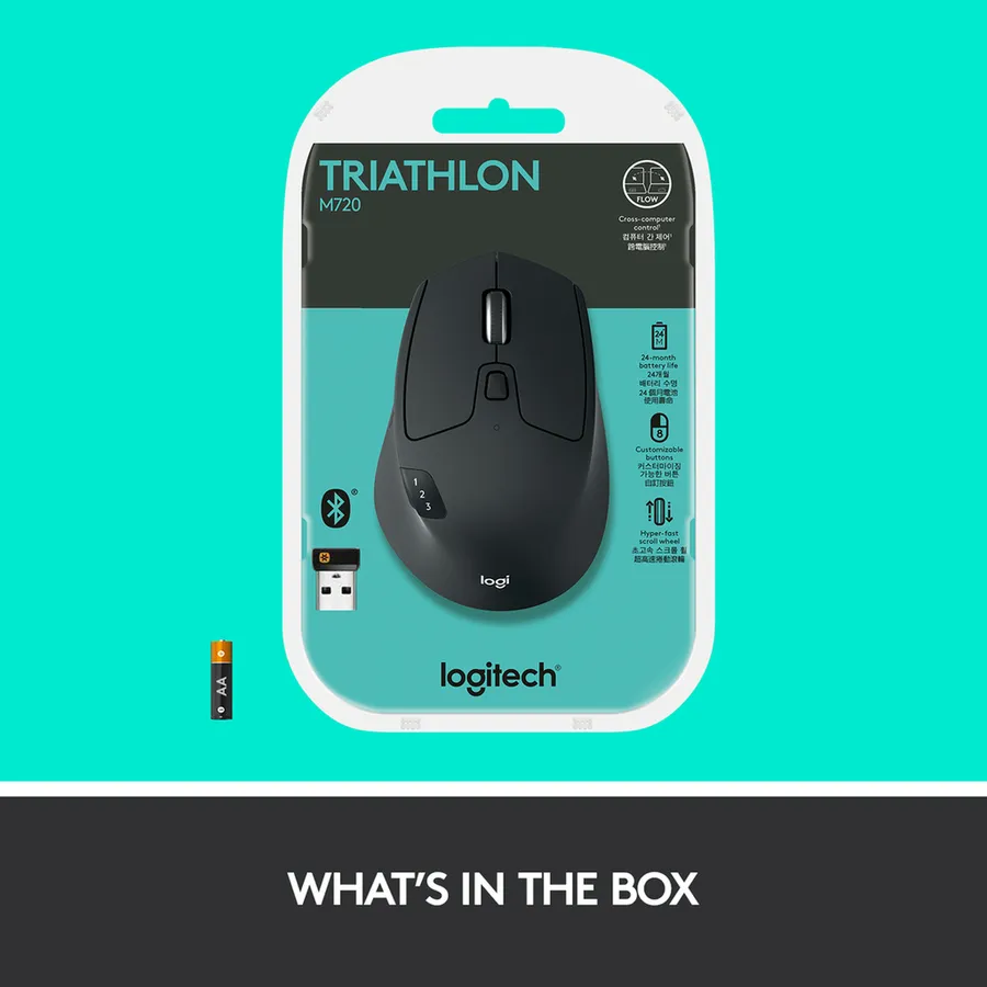 Logitech® M720 Triathlon Mouse | Jaycar Australia
