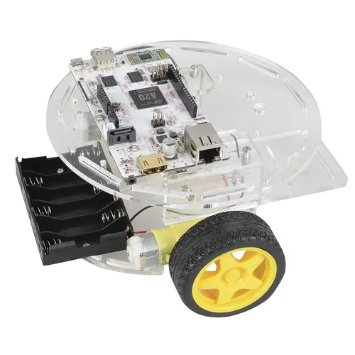 DC Geared Motor with Rubber Wheel | Jaycar Australia