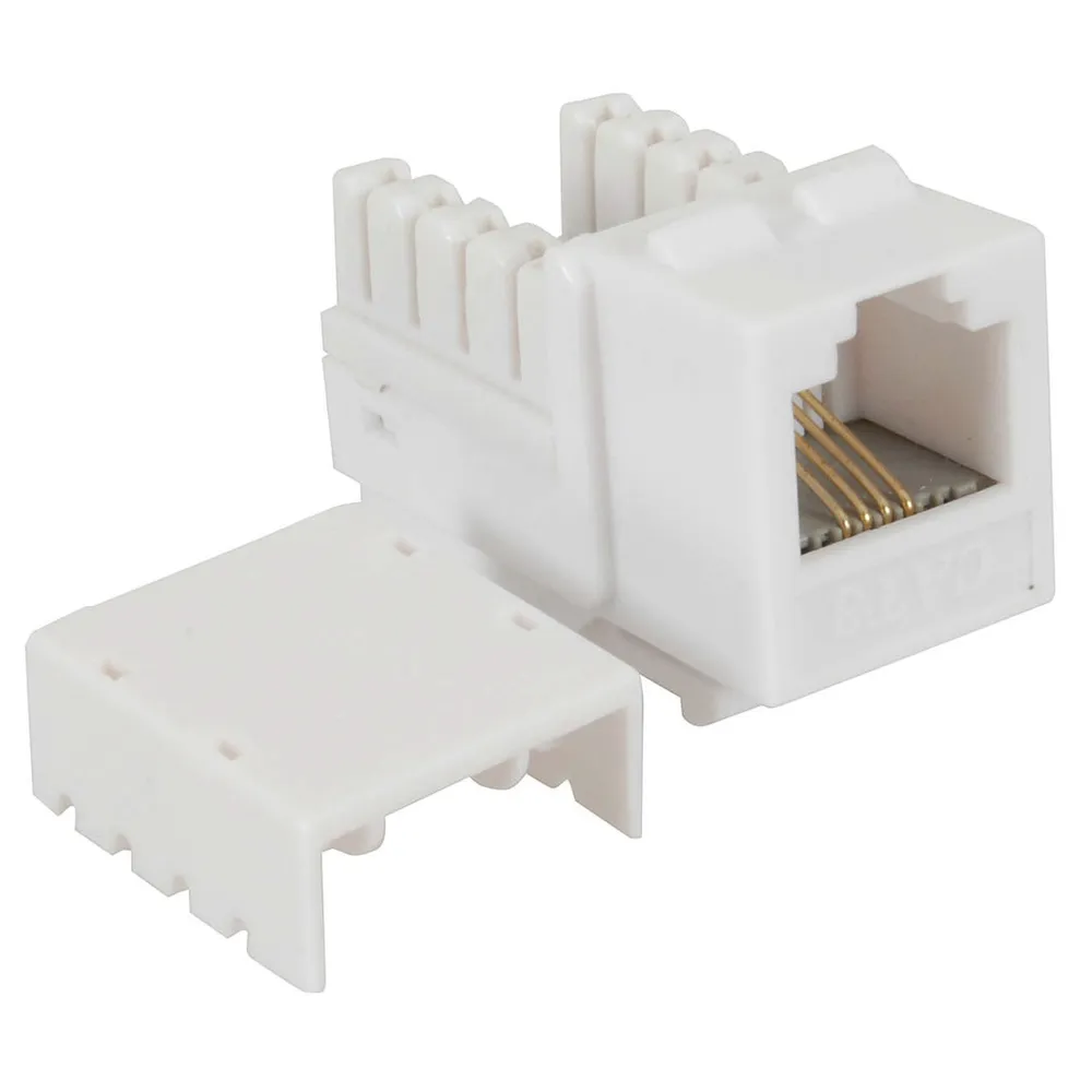 RJ11 Socket 6P4C Keystone Jack | Jaycar Australia