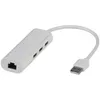 USB 2.0 to Ethernet Adaptor with 3-Port USB Hub | Jaycar Australia