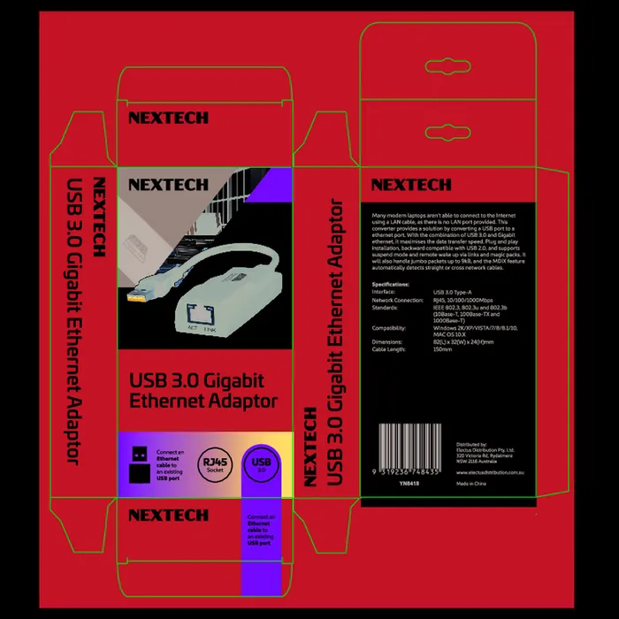 USB 3.0 Ethernet Converter | Jaycar Australia