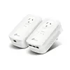 TP-Link AV1300 3 Port Gigabit Pass-through Powerline Starter Kit ...