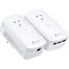 TP-Link AV1300 3 Port Gigabit Pass-through Powerline Starter Kit ...