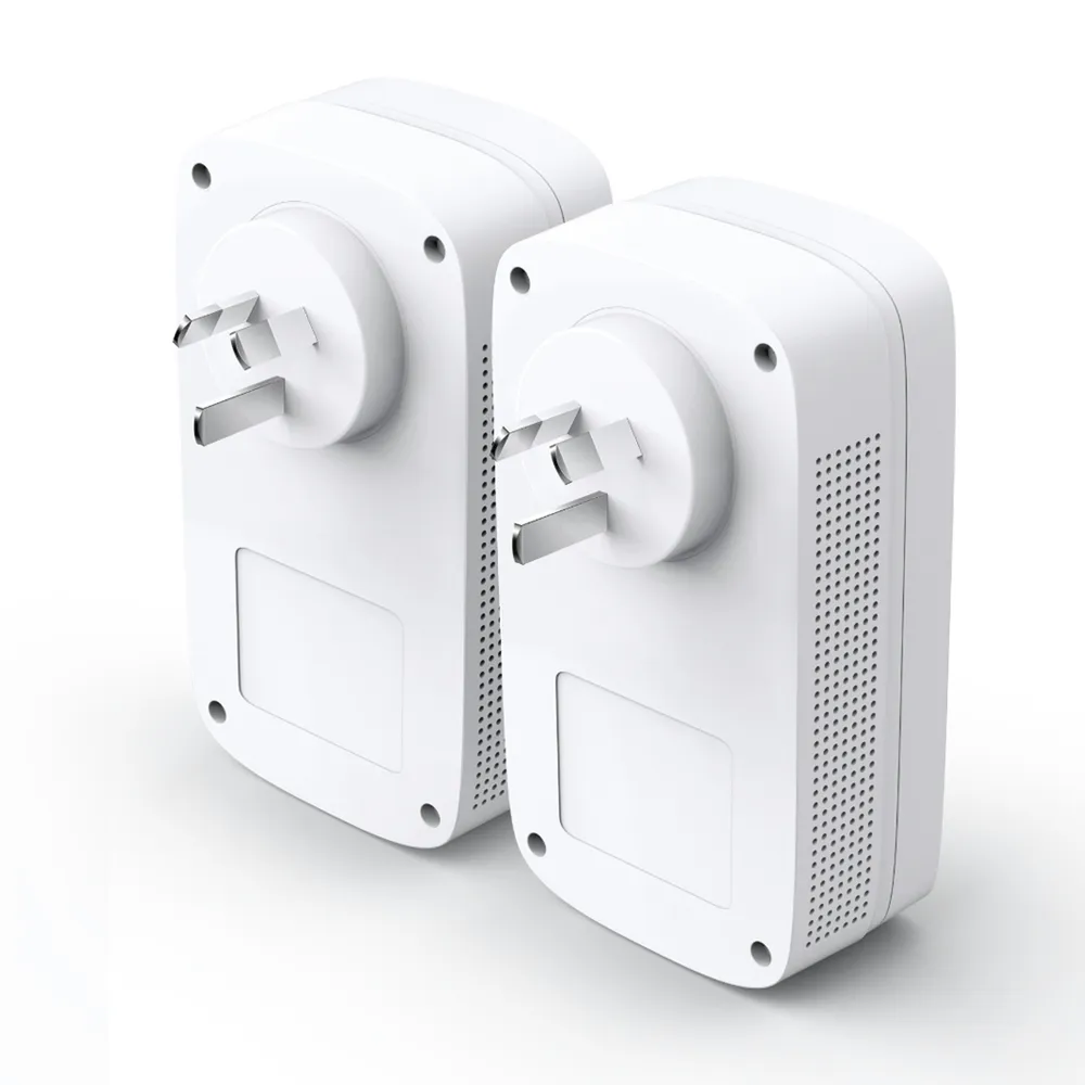 TP-Link AV1300 3 Port Gigabit Pass-through Powerline Starter Kit ...
