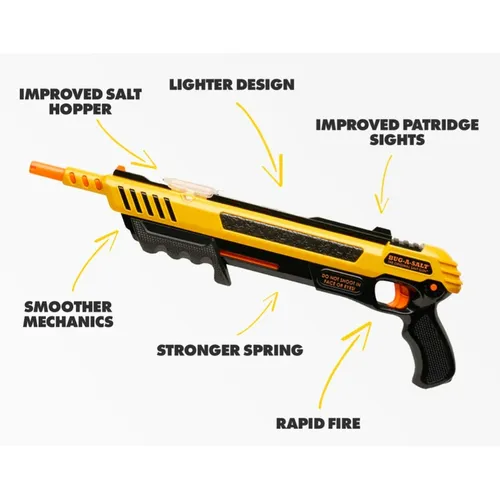 BUG-A-SALT CRUSH 3.0 Yellow Salt Rifle | Jaycar Australia