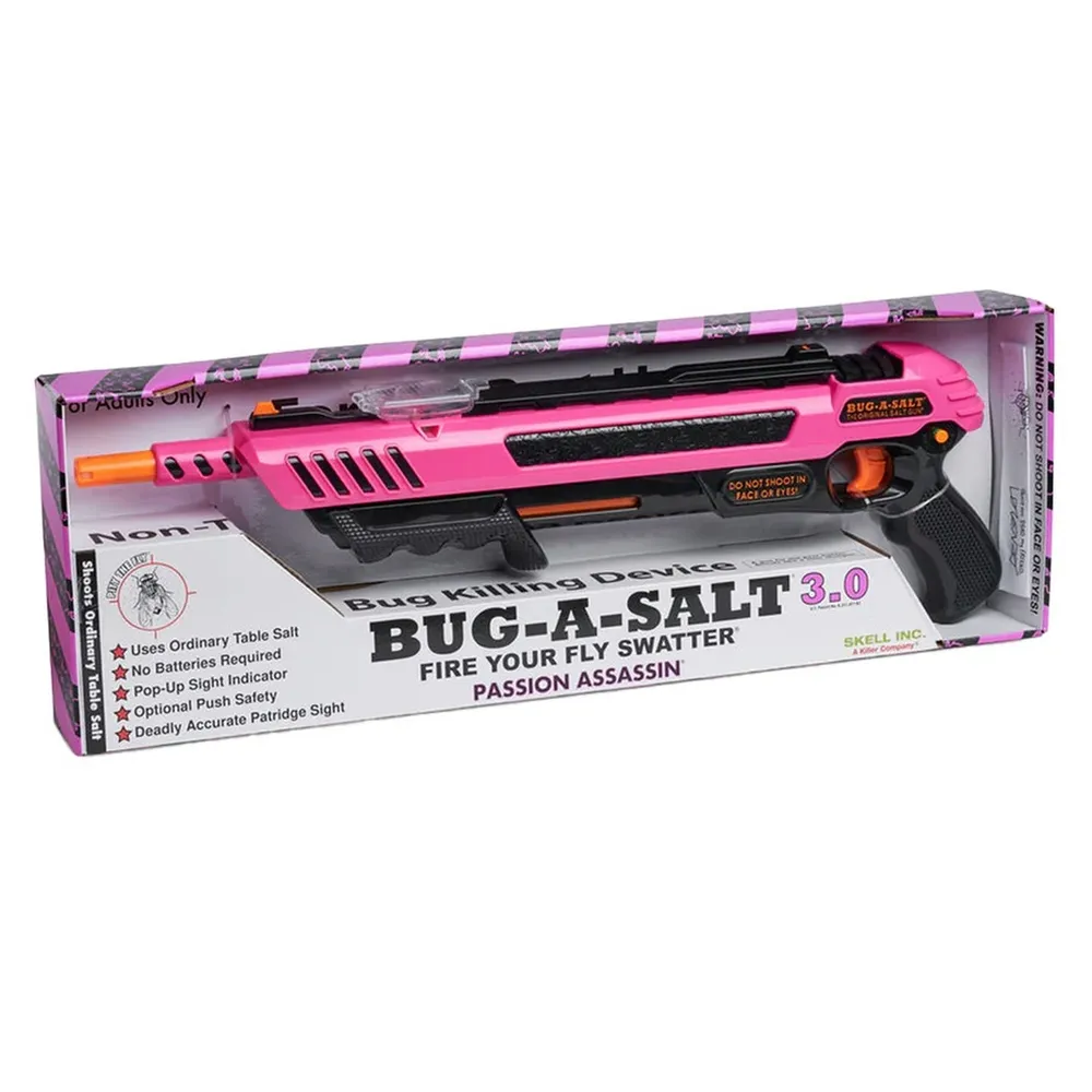 BUG-A-SALT 3.0 Pink Passion Salt Rifle | Jaycar Australia