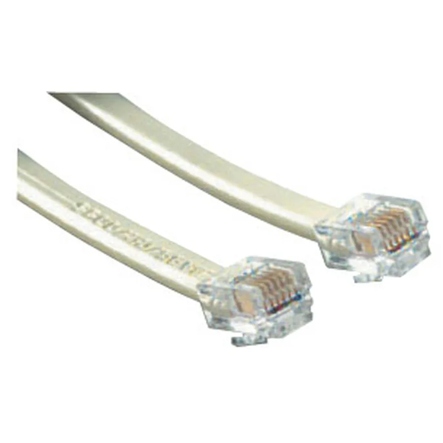 1m RJ12 6P/6C Extension Cable | Jaycar Australia