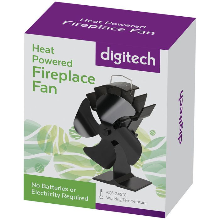 Heat Powered Fireplace Fan | Jaycar Australia