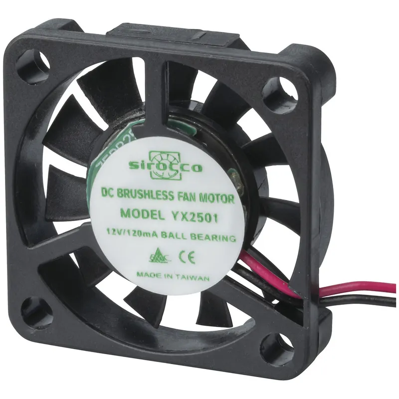 90mm 12V DC - 2 Wire Fan | Jaycar Australia