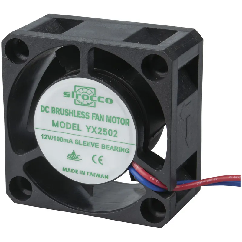 90mm 12V DC - 2 Wire Fan | Jaycar Australia
