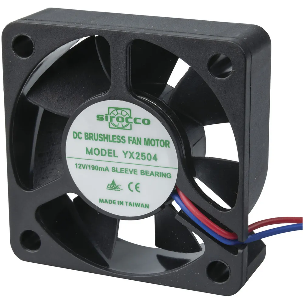90mm 12V DC - 2 Wire Fan | Jaycar Australia
