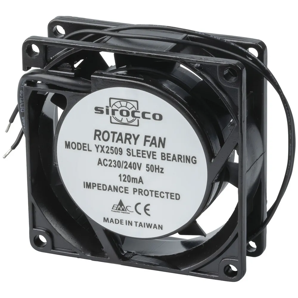 120mm 240V AC Thin Fan | Jaycar Australia