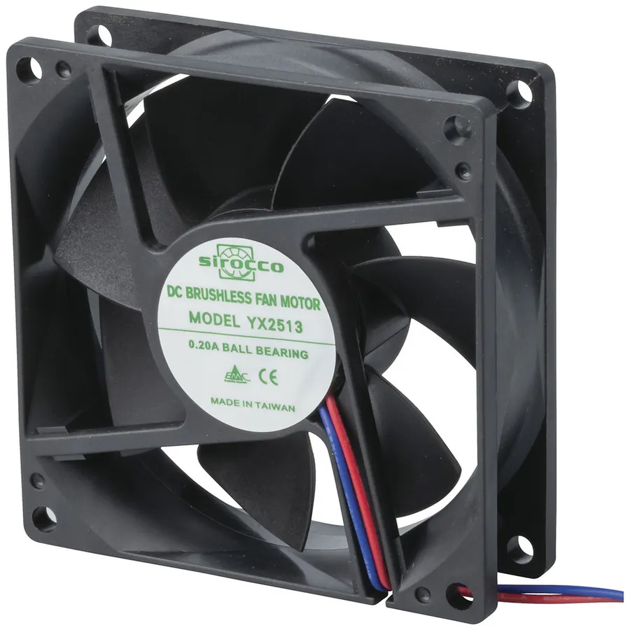 80mm 12VDC Ball Bearing Fan | Jaycar Australia