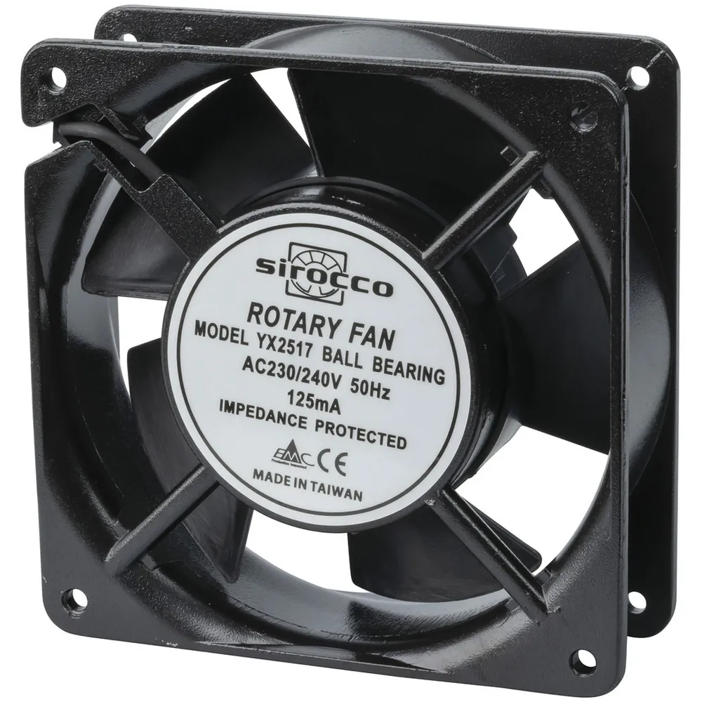 120mm 240V AC Thin Fan | Jaycar Australia