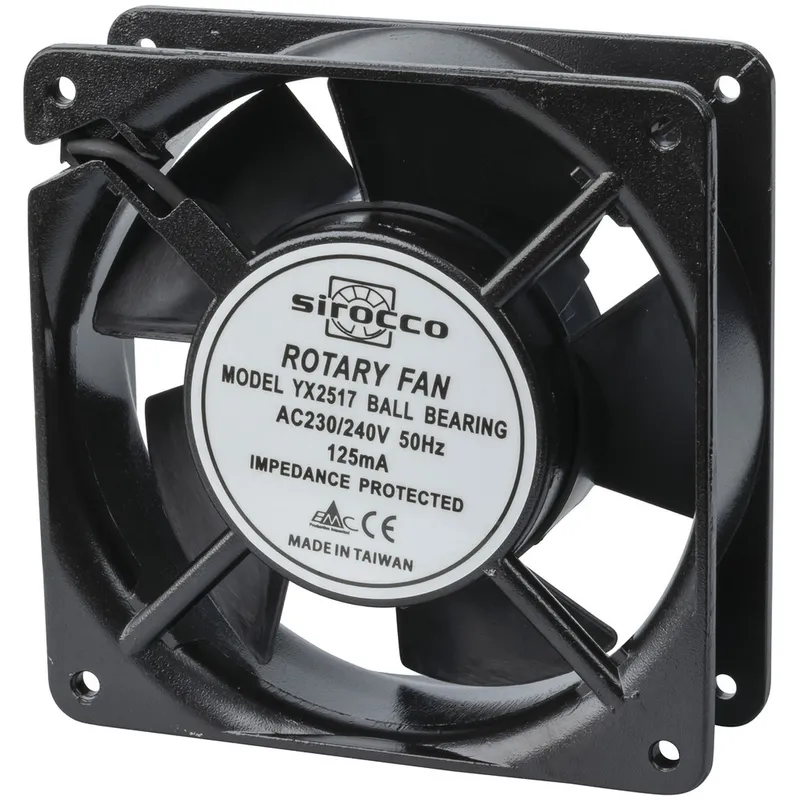 120mm 240V AC Thin Fan | Jaycar Australia