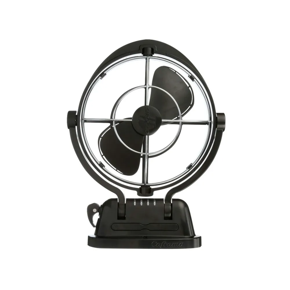 Sirocco II 12-24VDC Gimbal Fan 7in Three Speed Black | Jaycar New Zealand